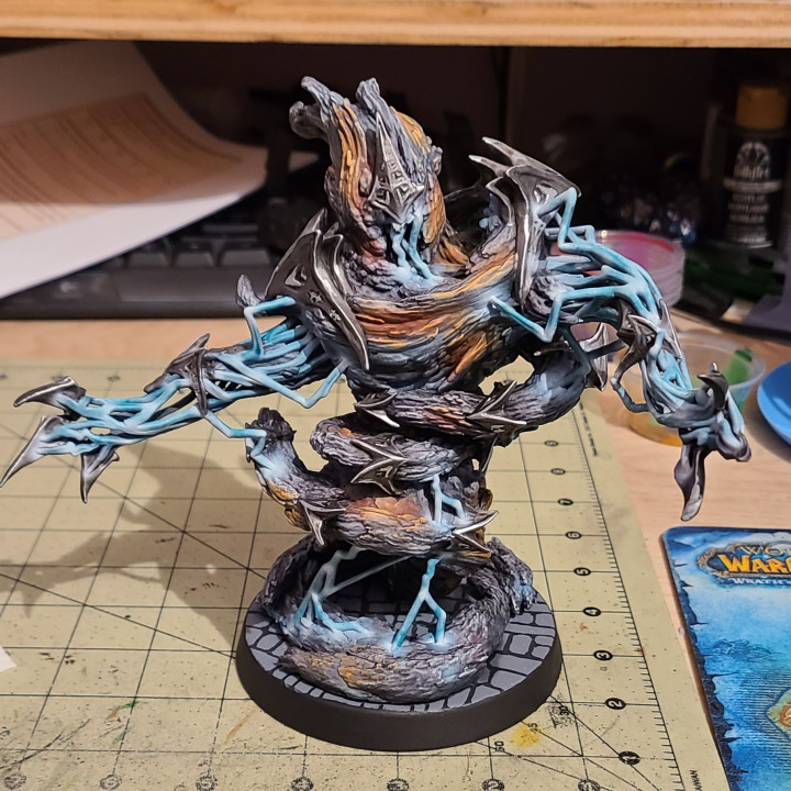 3D Print of Greater Thunder Elemental by Kassket