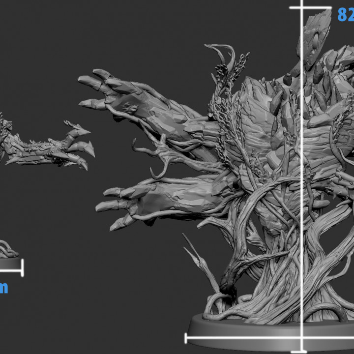 3D Printable Greater Earth Elemental by Mini Monster Mayhem