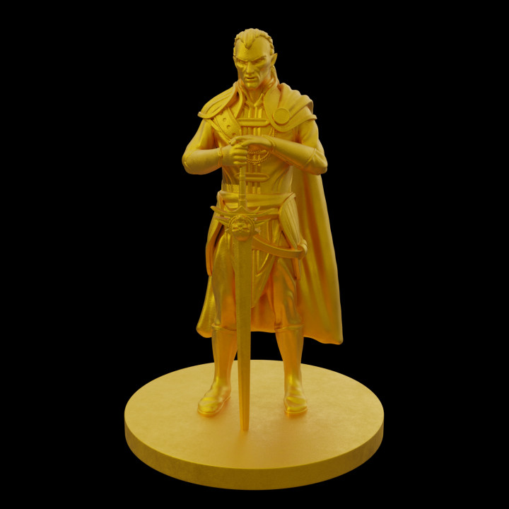 3D Printable Vampire Lord by YourNeighborKnight Minis
