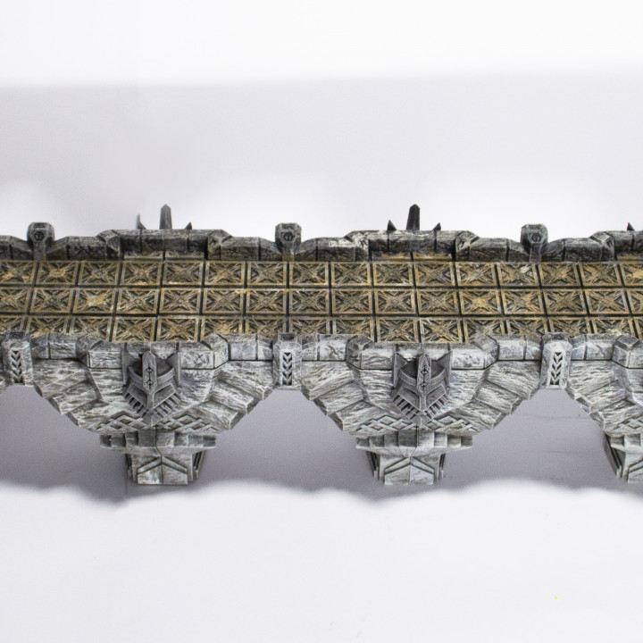 3D Printable Modular Dwarven Bridge - Supportless by The Printing Goes ...