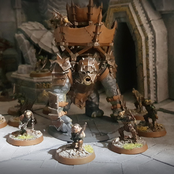 3D Print of Ogre with tower by The Mines