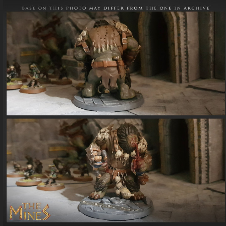 3D Printable Ogre Dwarf-Eater by The Mines