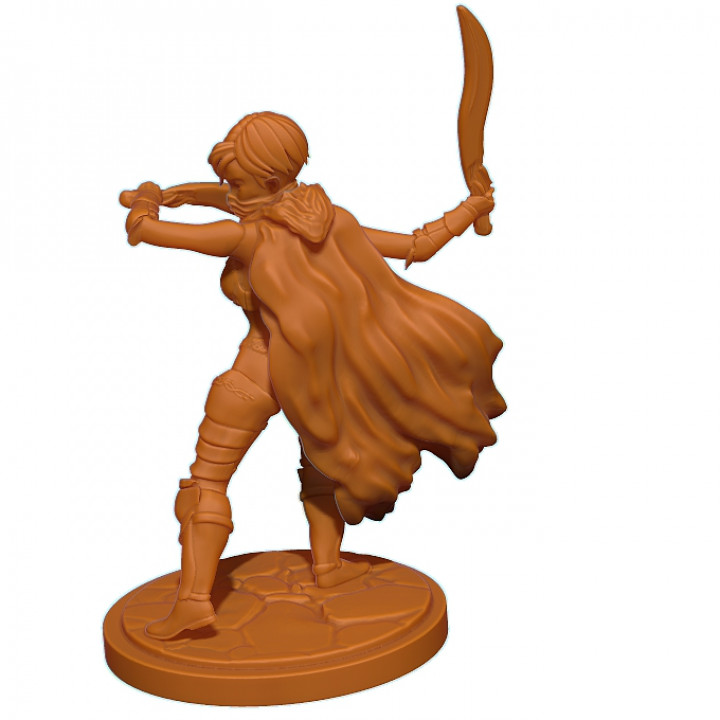 3D Printable Elf Assassin by MiniaturesCraze