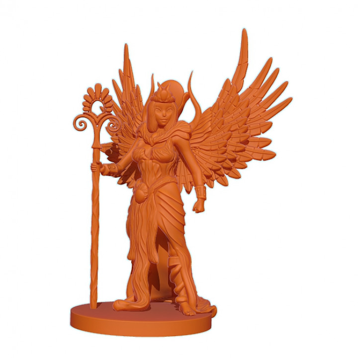 3D Printable Isis - Pose 2 by MiniaturesCraze