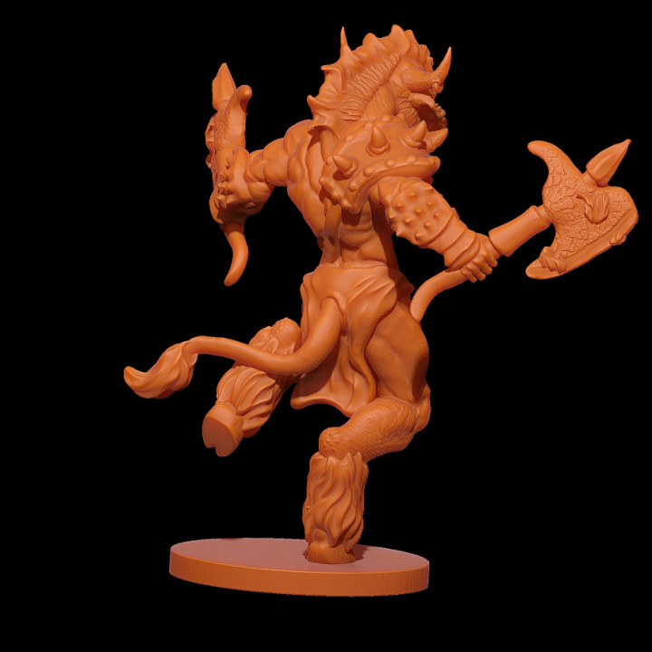 3D Printable minotaur by MiniaturesCraze
