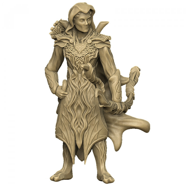 3D Printable Elf Ranger by MiniaturesCraze