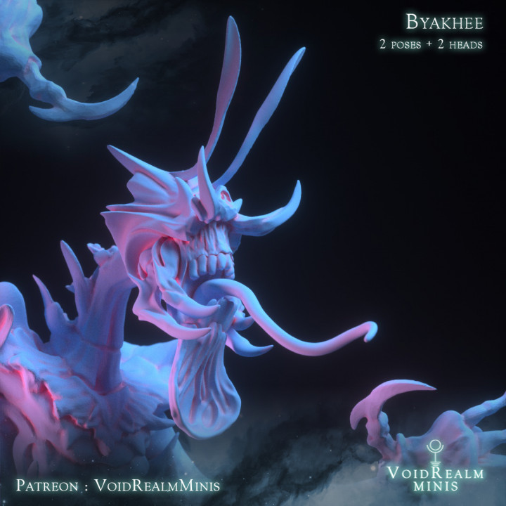 3D Printable Byakhee by VoidRealm Minis