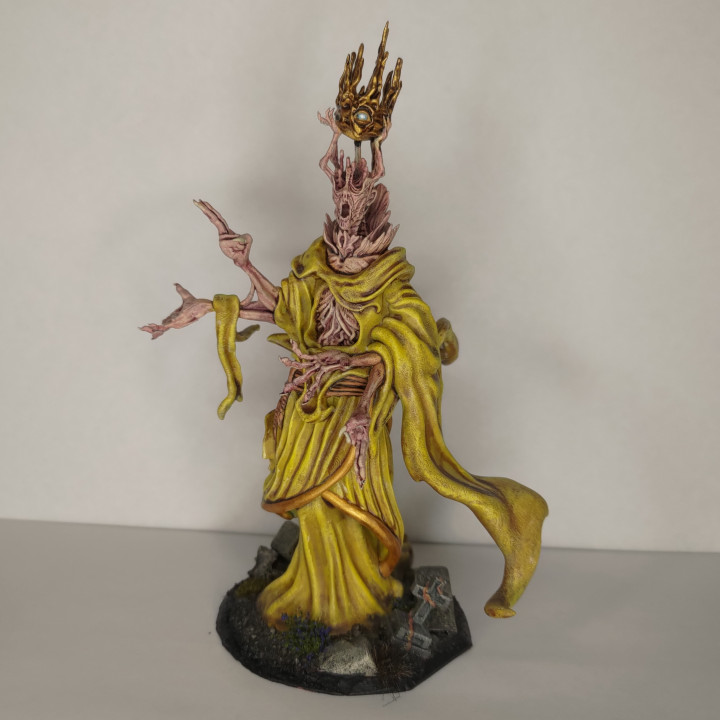 3D Print of Hastur: The King in Yellow by thesonicdark