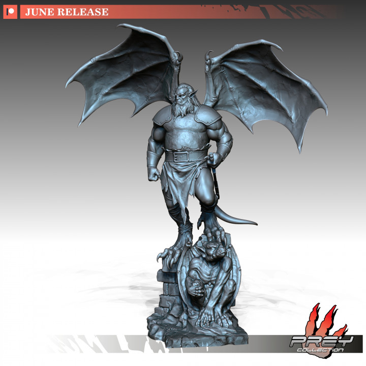 3D Printable GARGOYLE 3 by Alex