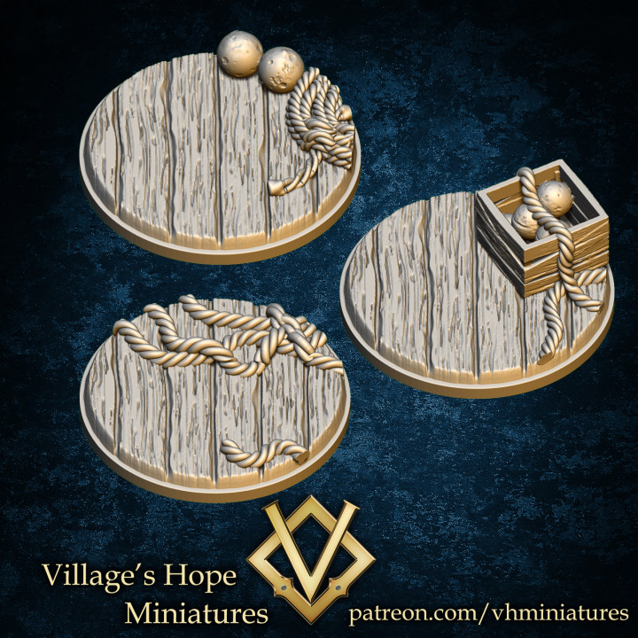 3D Printable navy crew , sailor , admiral by Village's Hope Miniatures