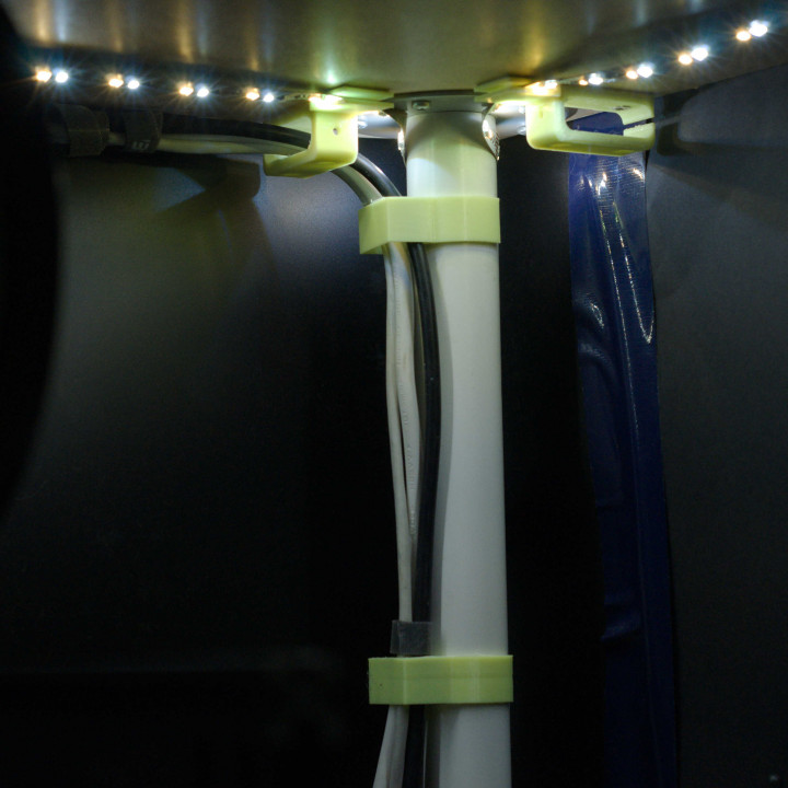 3D Printable Ikea table cable management by Yan Khachko