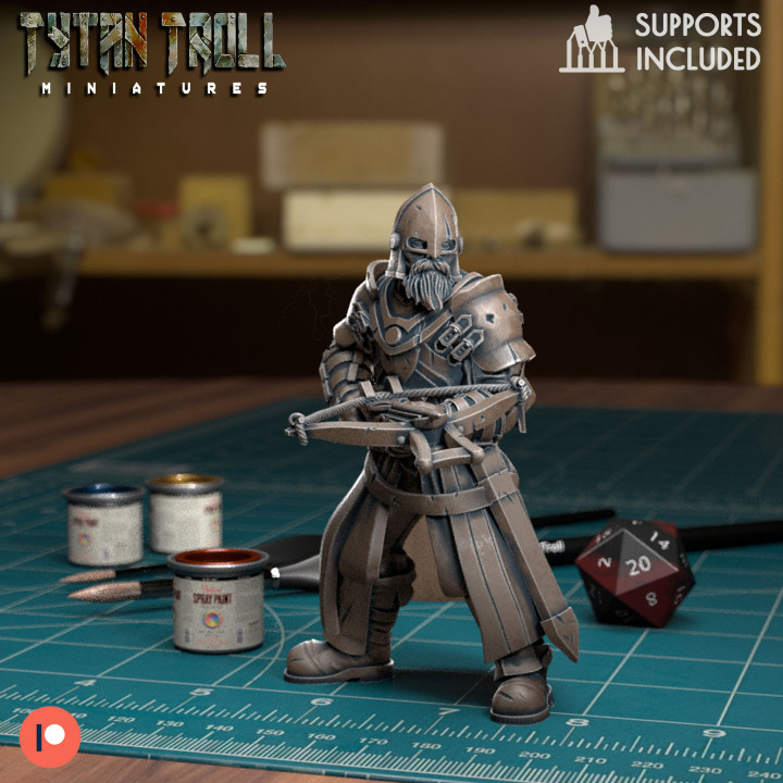 3D Printable Town Guard Crossbow01 - [Pre-Supported] by TytanTroll ...