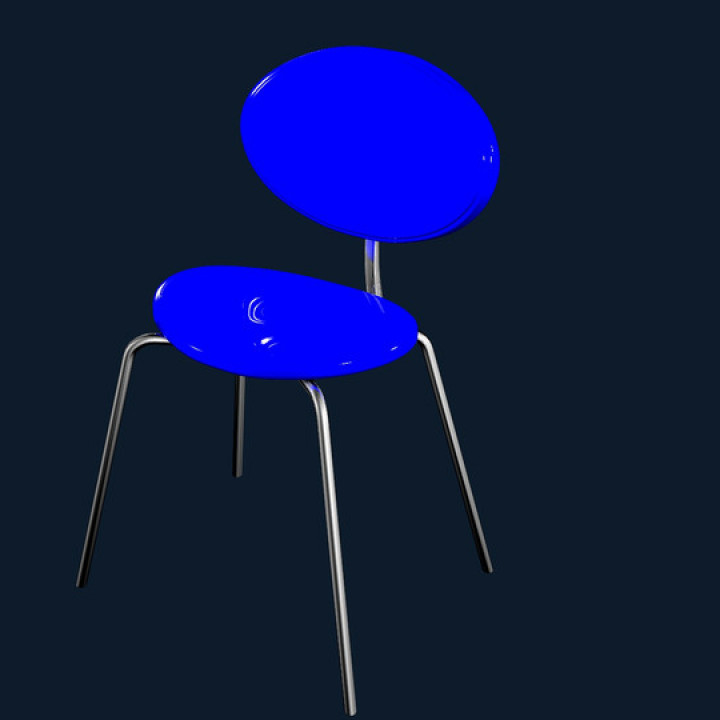 3D Printable 3d model chair obj file by peyman