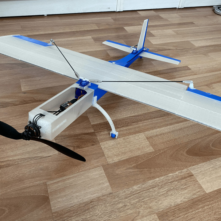 3D Printable 3D Printable RC Plane BowerBird by Dogan Akın
