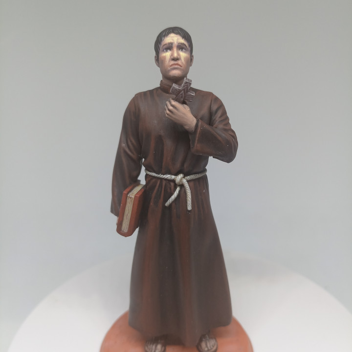 3D Print of Priest - Arkham Horror compatible by sandyypaper