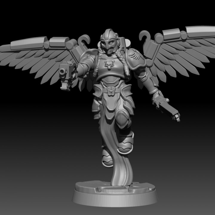 3D Printable Space Valkyrie by Sarks Foundry