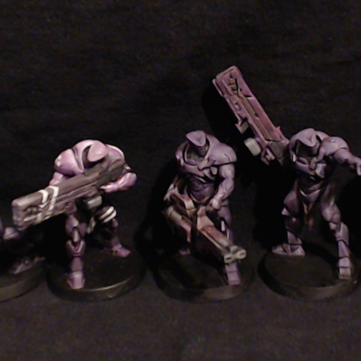 3D Printable (Centauri) Elite Daemon - Heavy Weapon Pose by Studio Sol ...