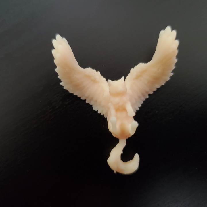 3D Print of Tressym Flying cat by signedeekay