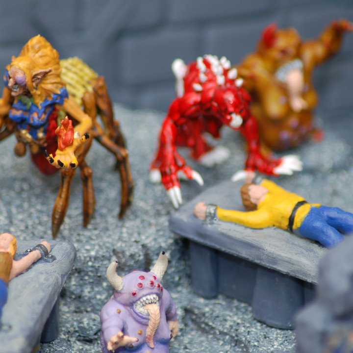 3D Print of Death Plague Print & Paint Competition by Mtngeek