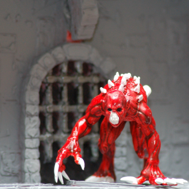 3D Print of Death Plague Print & Paint Competition by Mtngeek