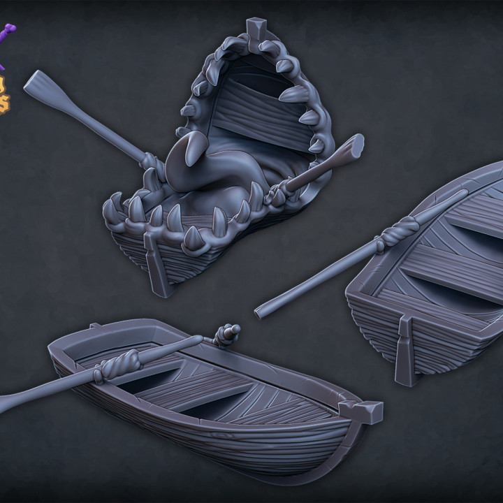 Téléchargement Mimic boat par Jacob Olsson - Roleplaying & Miniatures