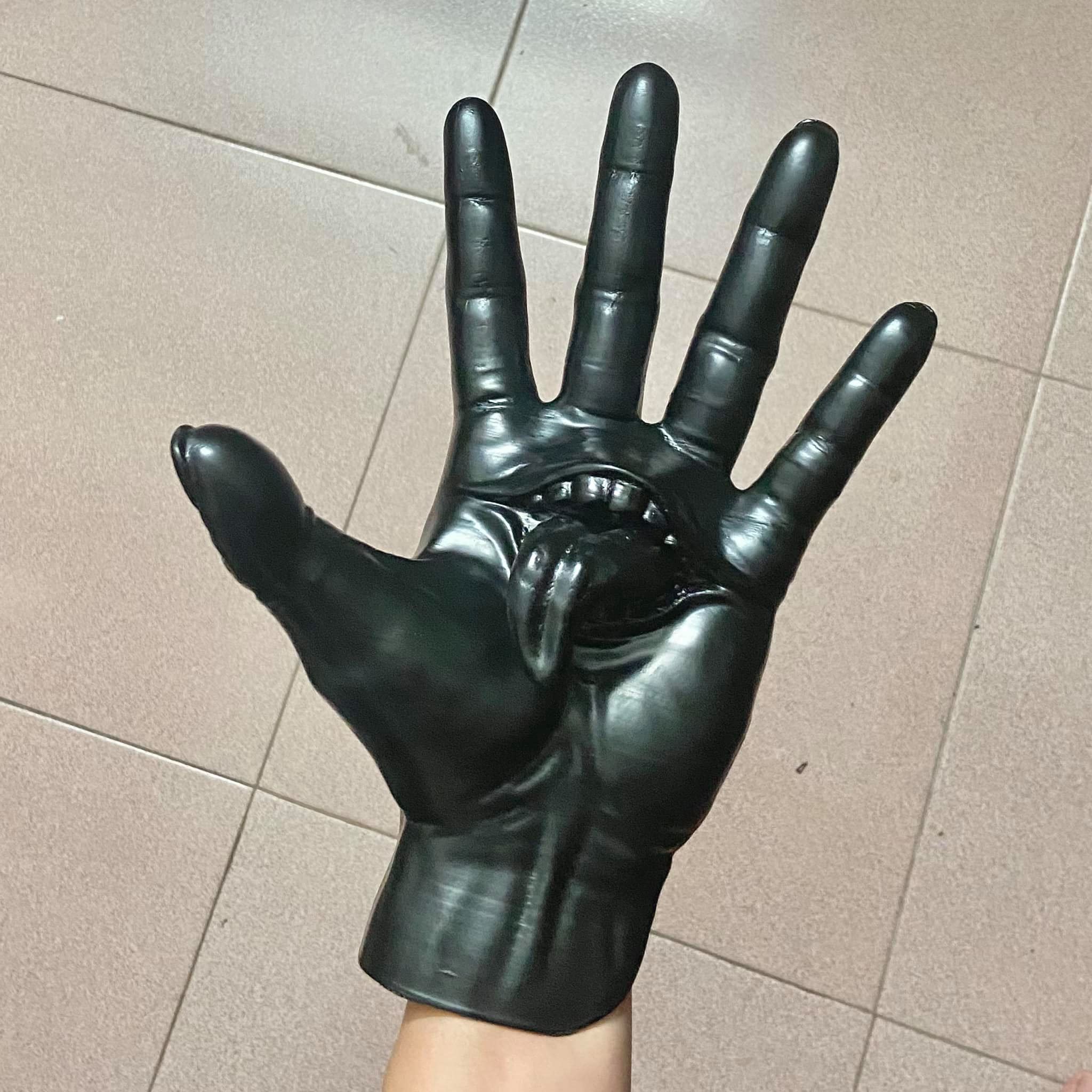 3D Printable The Horror hand wearable Cosplay Decor by 3DpropsDesigns