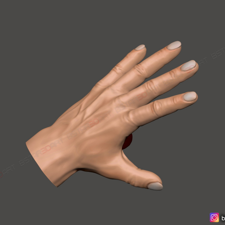3D Printable The Horror hand wearable Cosplay Decor by 3DpropsDesigns