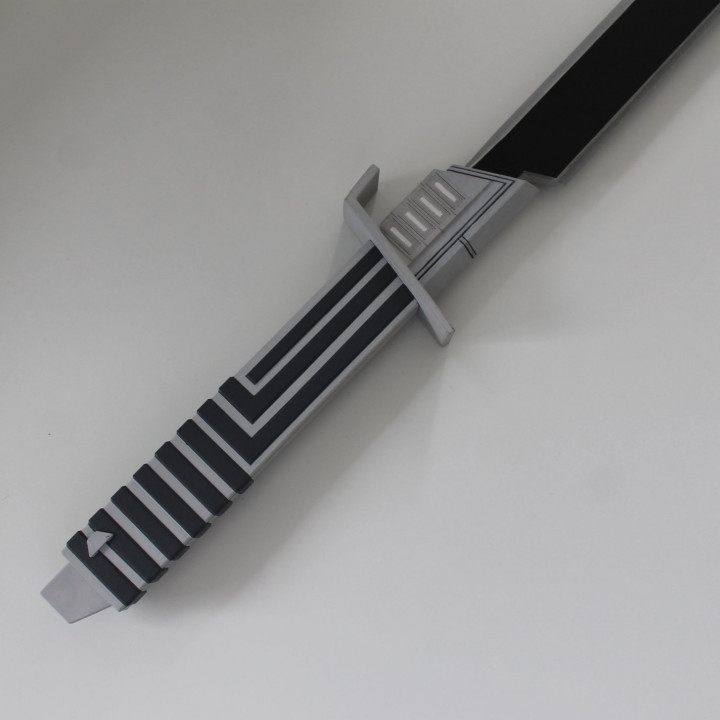 3D Printable Glowing Darksaber by Nils