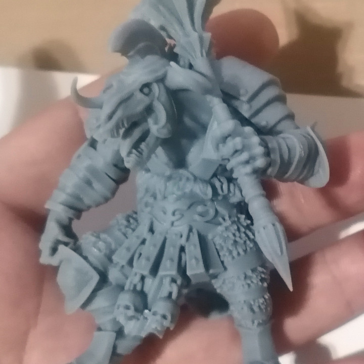 3D Printable Revived First Born of Moloch (undead minotaur) by Ezipion ...