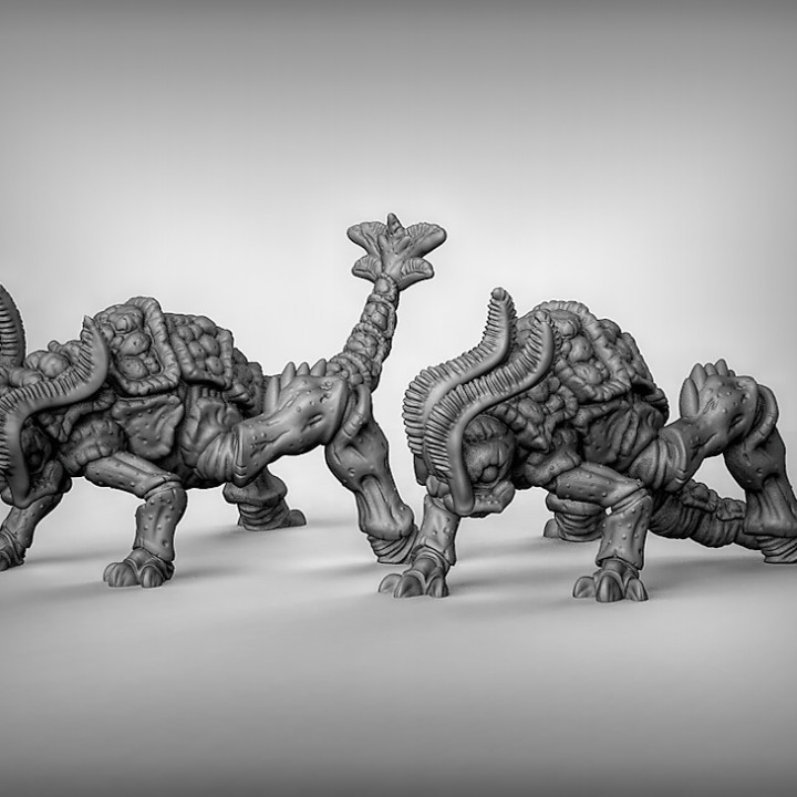 3D Printable Monster Bundle by Duncan Shadow