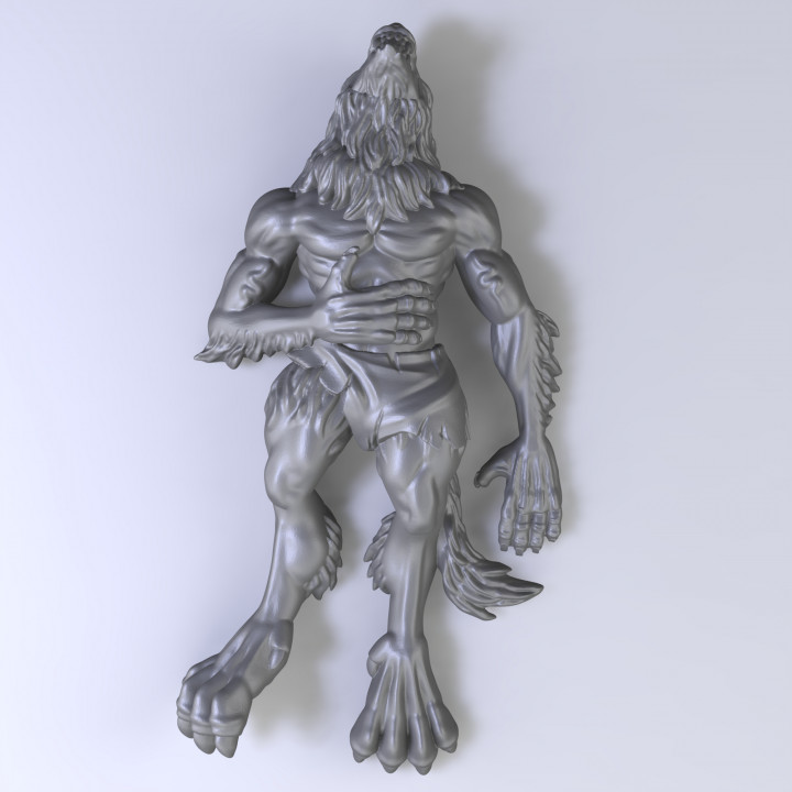 3D Printable Dead Werewolf (Harvest of War) by Tiny Furniture