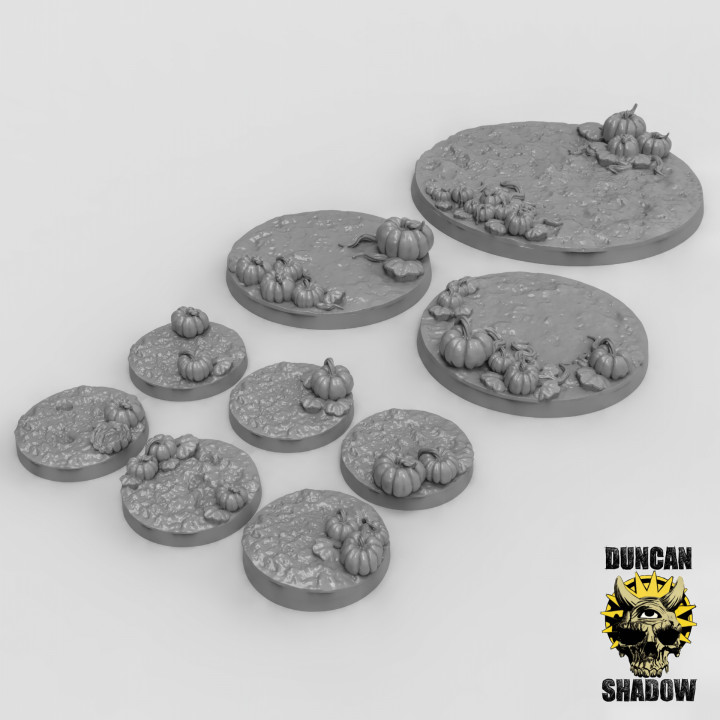3D Printable Bases Bundle by Duncan Shadow