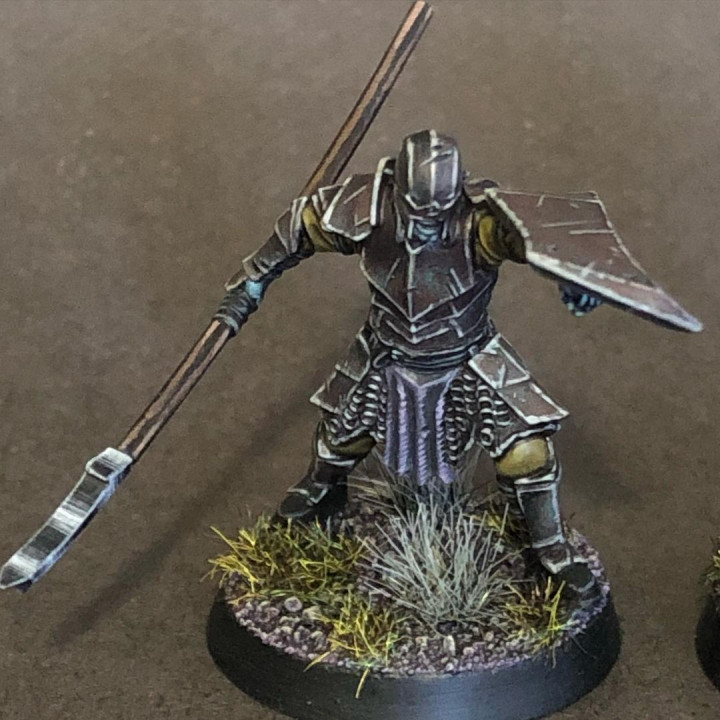 3D Print of 6x Super Orc Spearman | Super Orcs | Fantasy by angelos_sbg