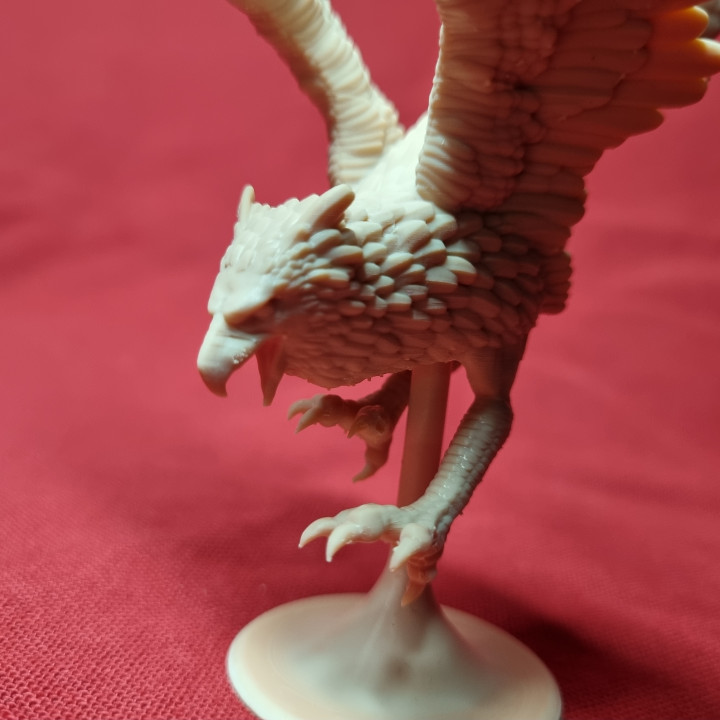 3D Print of Griffin - Tabletop Miniature (Pre-Supported) by Yasashii ...