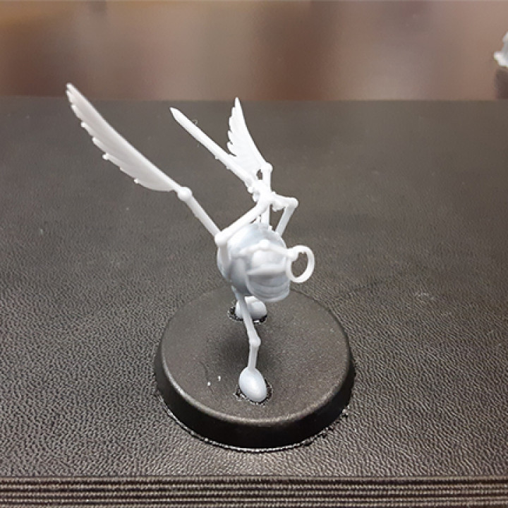 3D Printable Modron - Monodrone - Geometric Warrior by nonPareil Institute