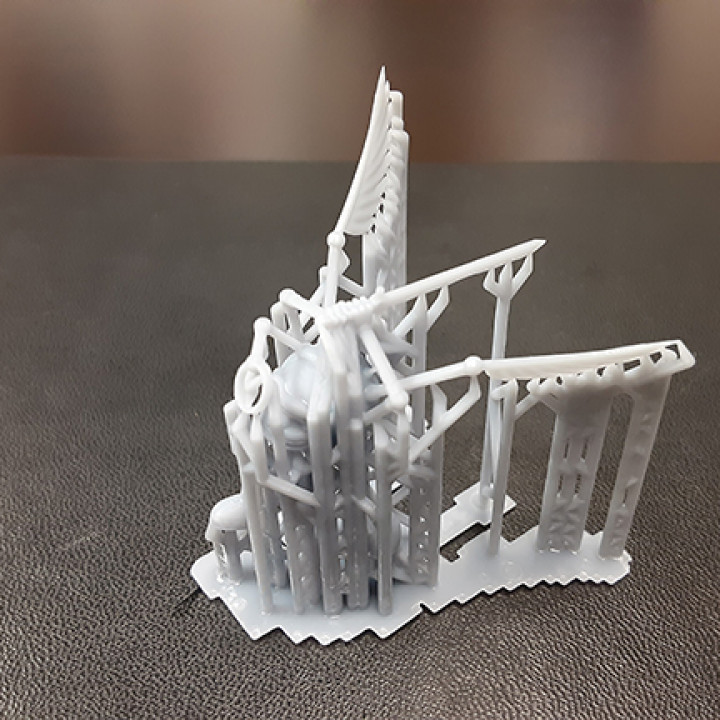 3D Printable Modron - Monodrone - Geometric Warrior by nonPareil Institute