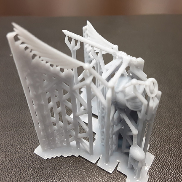 3D Printable Modron - Monodrone - Geometric Warrior by nonPareil Institute