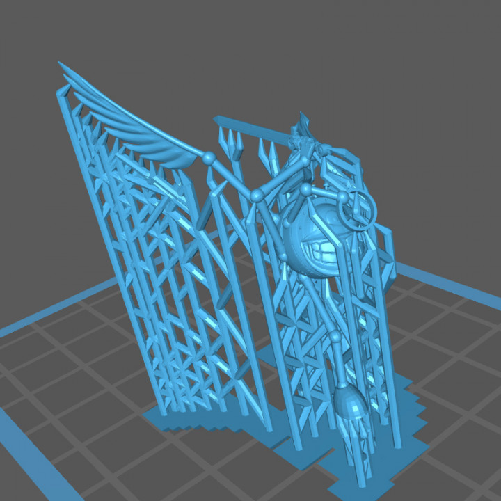 3D Printable Modron - Monodrone - Geometric Warrior by nonPareil Institute