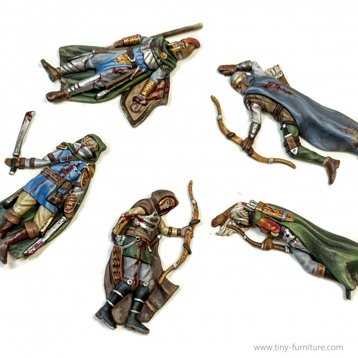 3D Printable Dead Elves (Harvest of War) by Tiny Furniture
