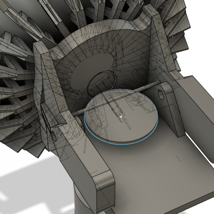3D Printable Miniature fixed satellite dish by Stephen Beck