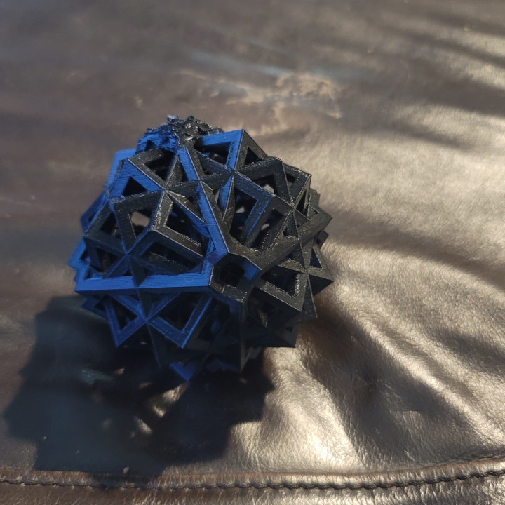 3D Printable Symmetries Of Cubes. Math Art. Super Symmetrical Object by ...