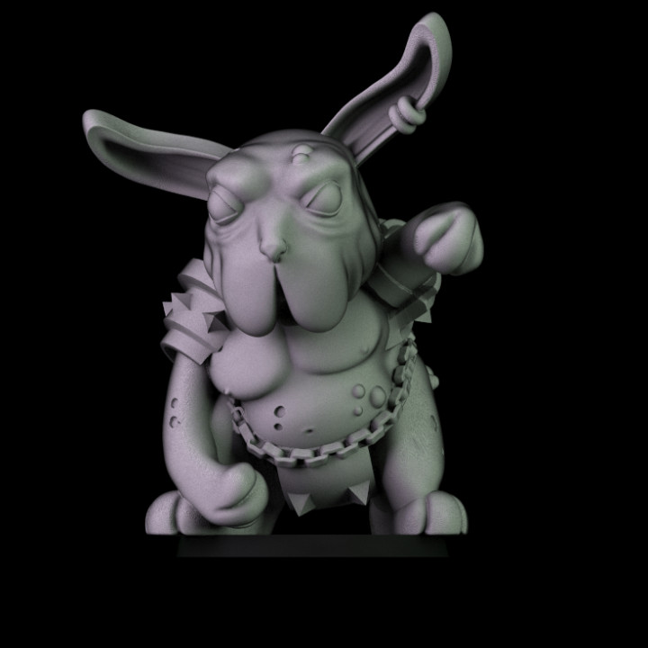 3D Printable Demonic Rabbits team by Crosslances