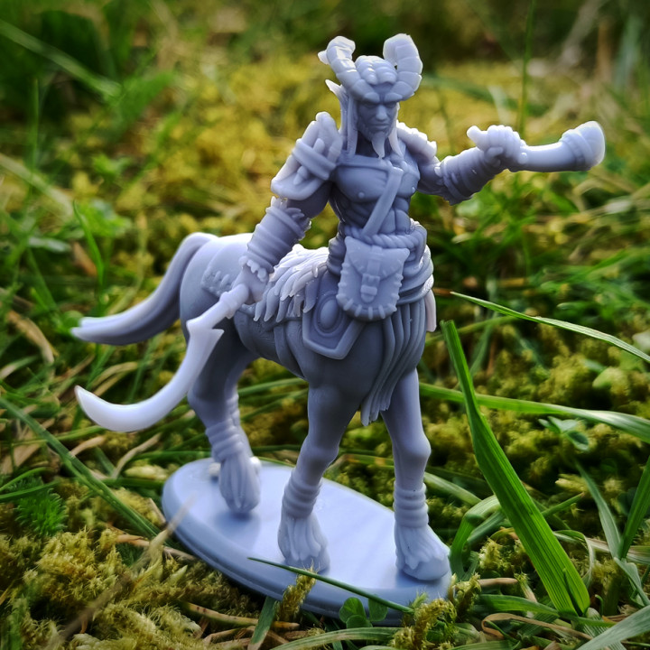 3D Printable Centaur 04 by Galaad Miniatures