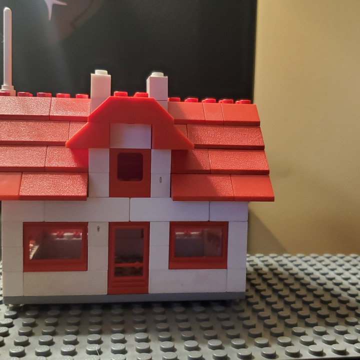 3D Printable Small Lego House by Zack Clarke