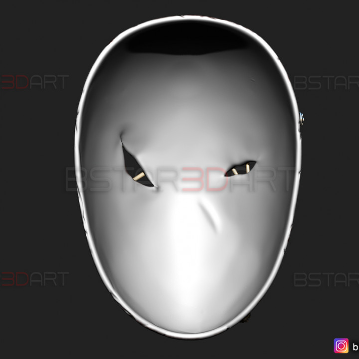 3D Printable The killer Horror Mask - Halloween Cosplay by 3DpropsDesigns