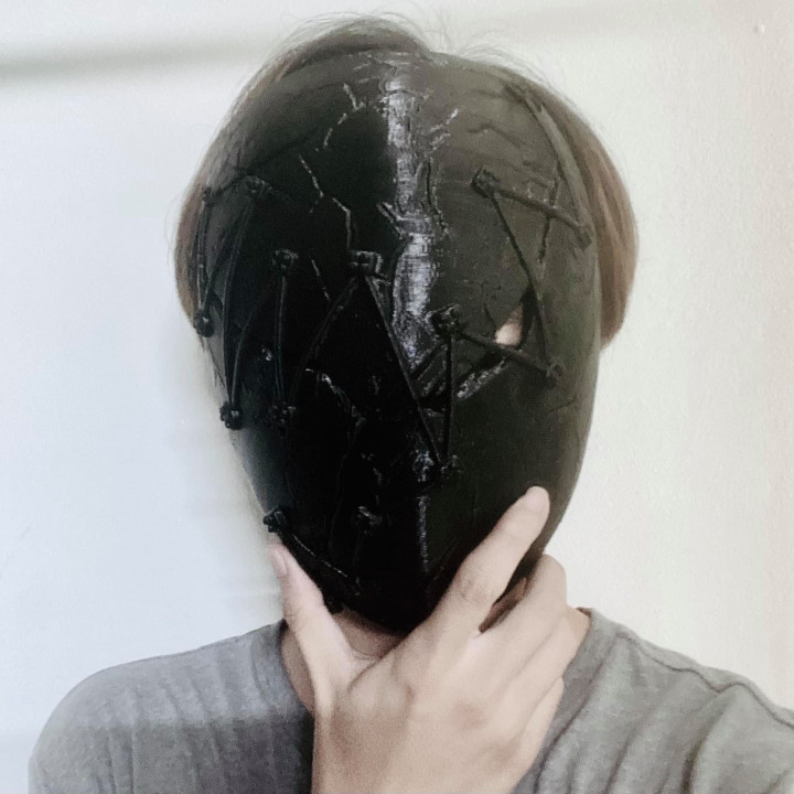 3D Printable The killer Horror Mask - Halloween Cosplay by 3DpropsDesigns