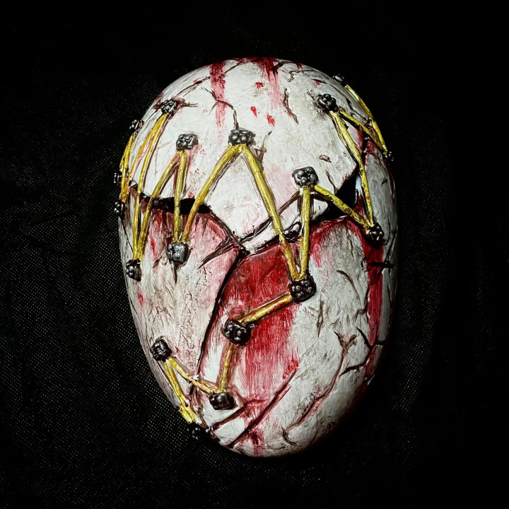 3D Printable The killer Horror Mask - Halloween Cosplay by 3DpropsDesigns