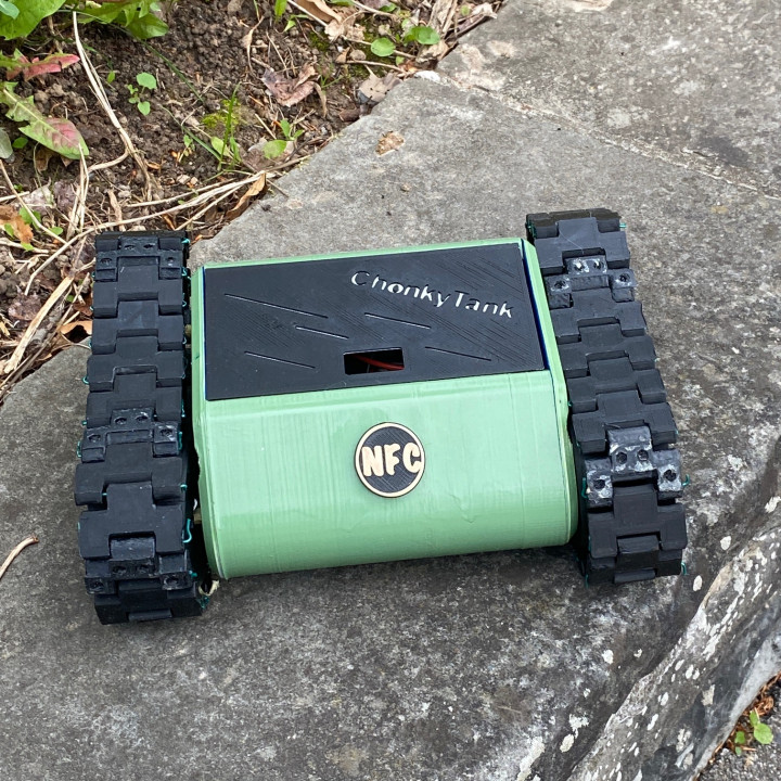 3D Printable ChonkyTank | RC Tank by Huru