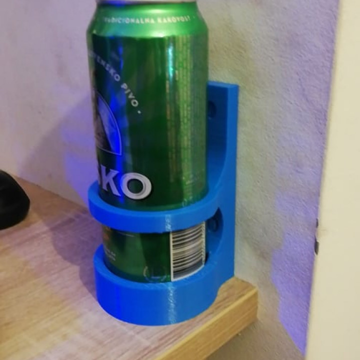3D Printable beer holder by Gregor Drač