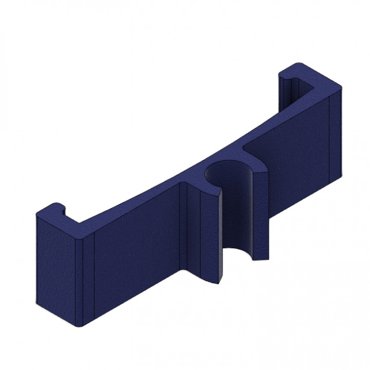 3D Printable Oculus Quest 2 Elite Strap Link Cable Support by Zack Clarke